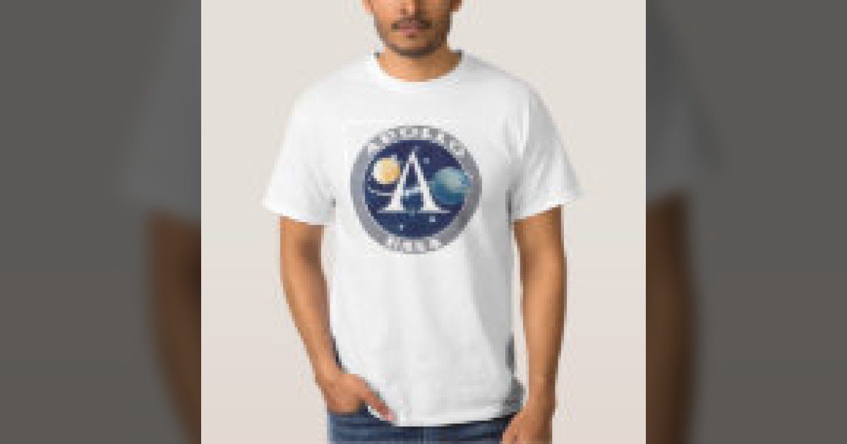 Apollo Program Logo T-Shirt For Space Fans
