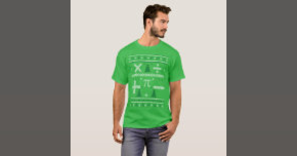 Fun List: Christmas T-Shirts for Math Geeks