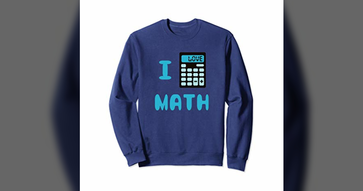 Show Your Math Love with This Fun and Cozy Sweatshirt